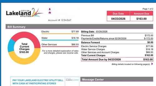 Lakeland Electric Billing Payment Lakeland Electric Billing Payment